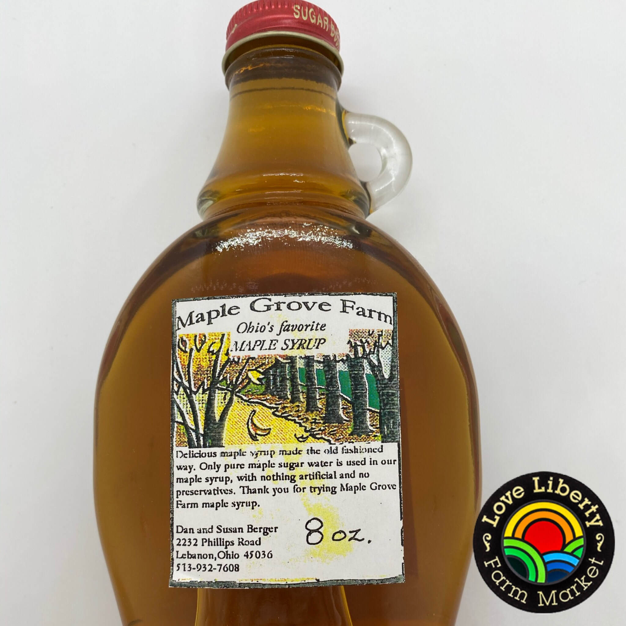 Maple Grove Farm Syrup 8 or 12oz | Liberty Farm Market Store